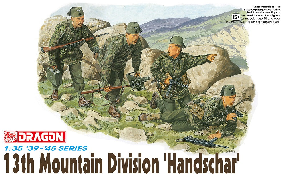 1/35 13th Mountain Troop "Handschar" – Cyber Hobby