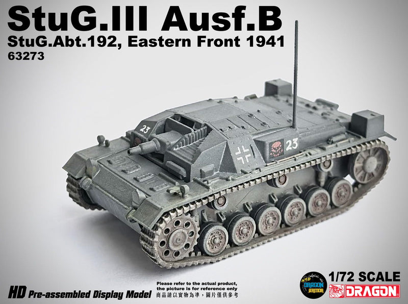 63273 - 1/72 StuG.III Ausf.B StuG.Abt.192 , Eastern Front 1941 – Cyber ...