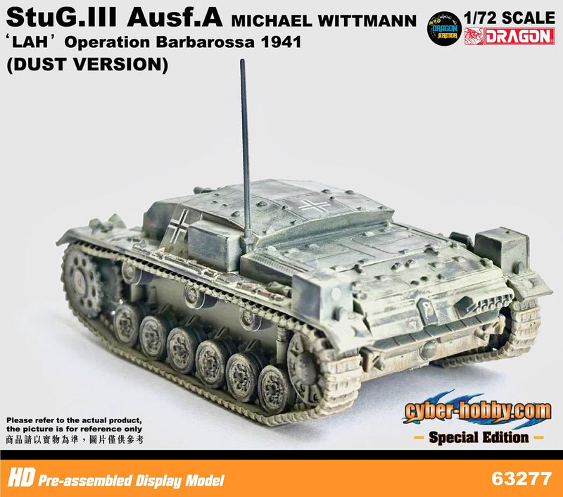 63277CH - 1/72 StuG.III Ausf.A MICHAEL WITTMANN 'LAH' Operation Barbar ...