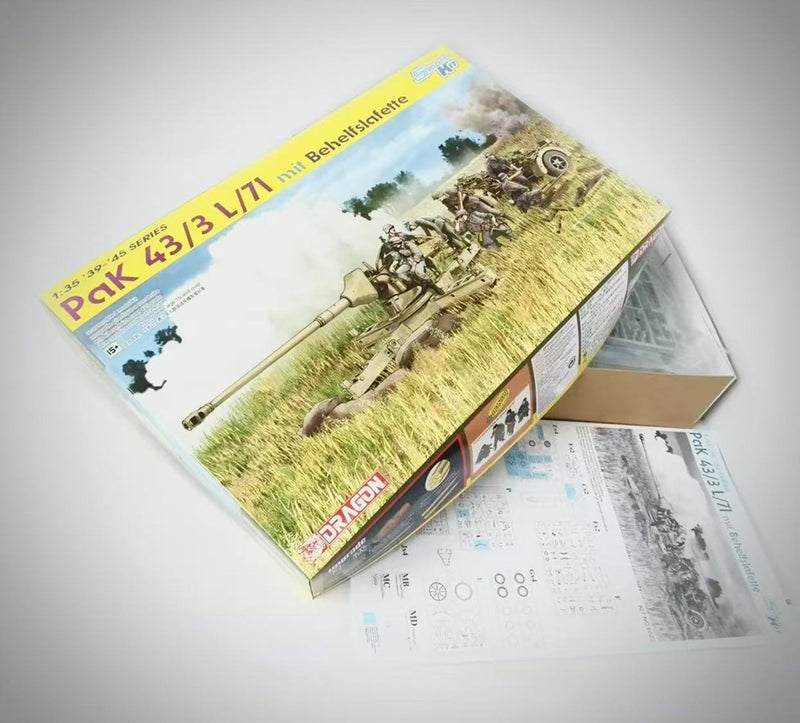 1/35 PaK 43/3 L/71 mit Behelfslafette – Cyber Hobby