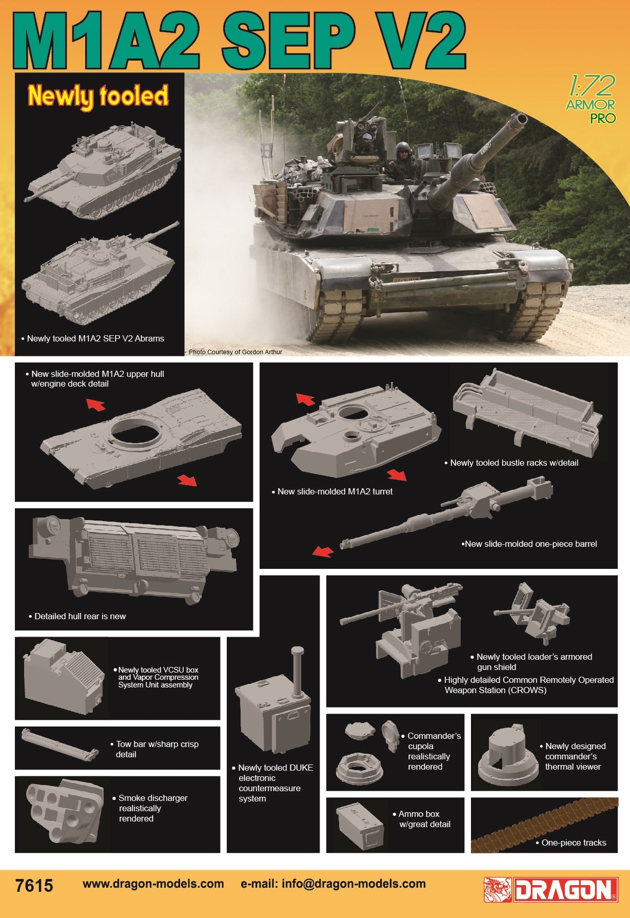 1/72 M1A2 SEP V2 – Cyber Hobby