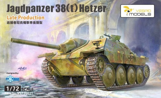 1/72 Jagdpanzer 38(t) Hetzer Late Production – Cyber Hobby