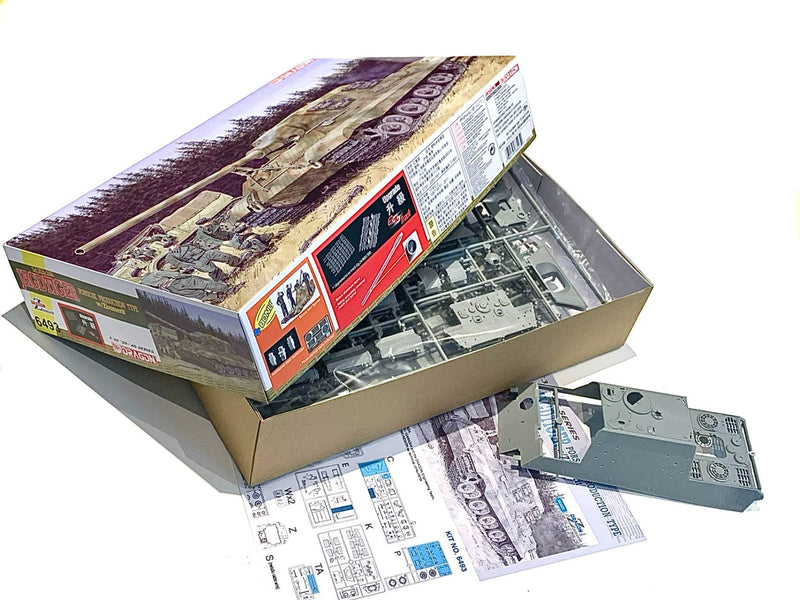 1/35 Sd.Kfz.186 Jagdtiger Porsche Production Type w/Zimmerit – Cyber Hobby