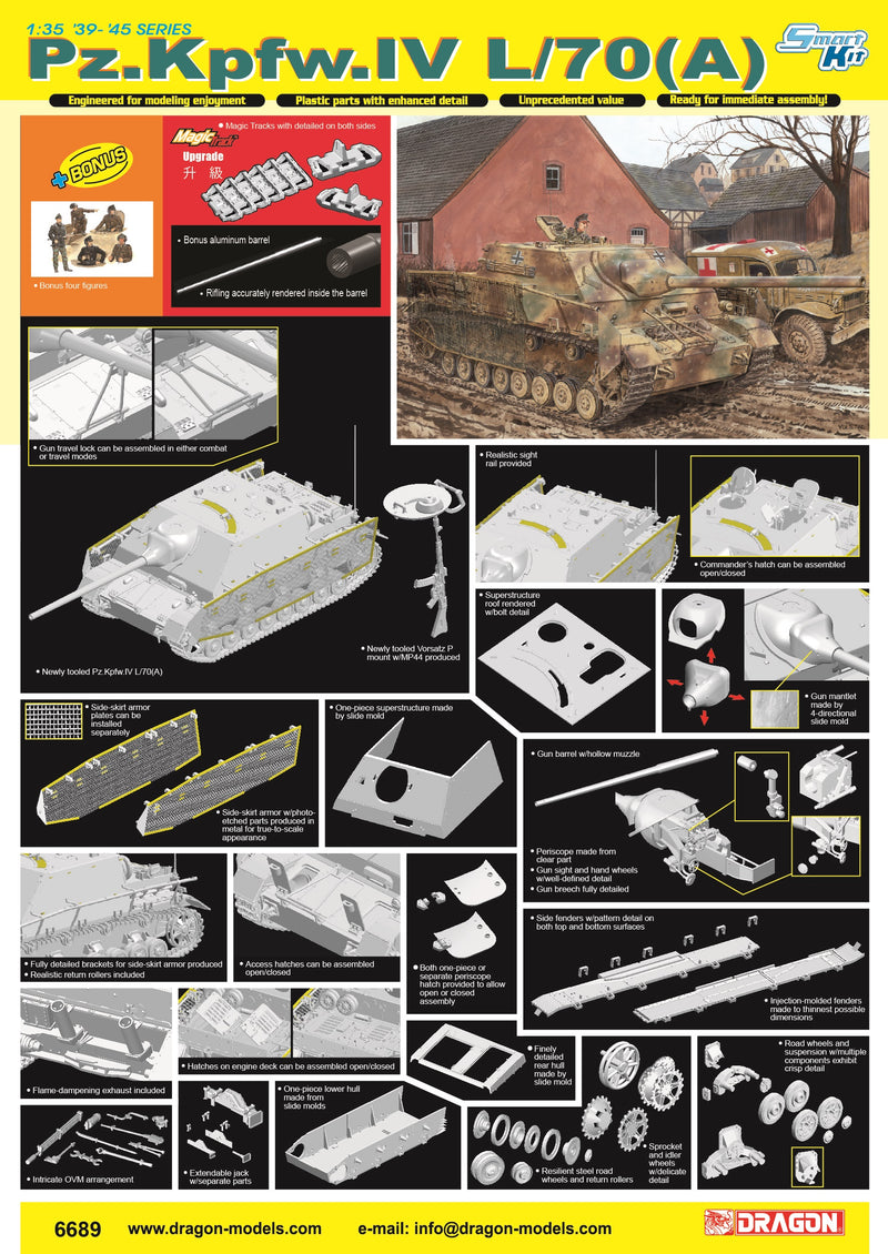 1/35 Pz.Kpfw.IV L/70(A) – Cyber Hobby