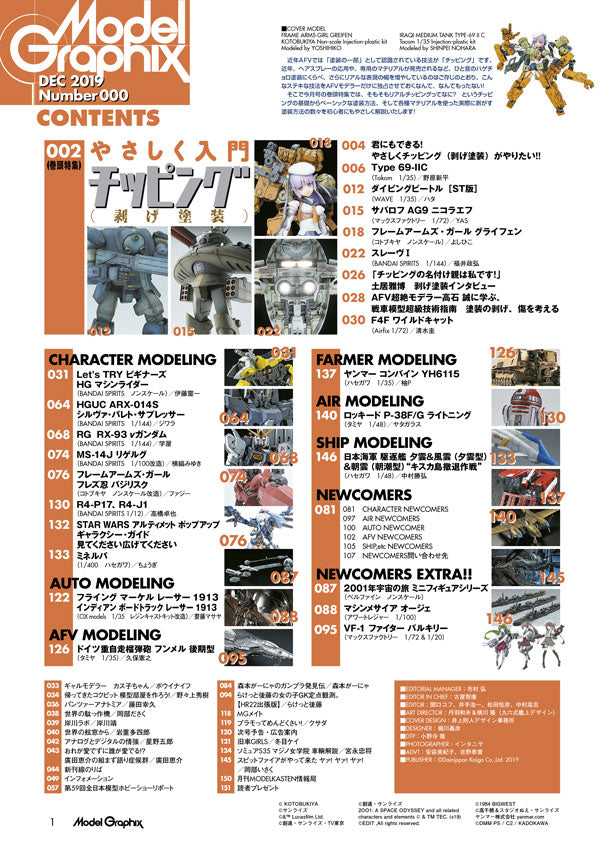 Model Graphix Vol.421 (Dec 2019) – Cyber Hobby