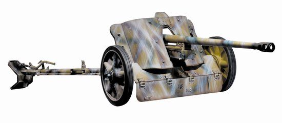 1/6 5cm Pak 38 (Camouflage Version) – Cyber Hobby