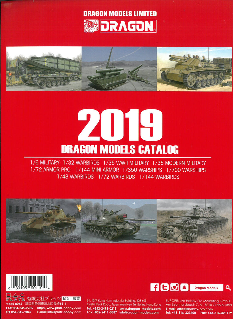 Dragon Models Catalog 2019 – Cyber Hobby