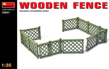 1/35 Wooden Fence – Cyber Hobby